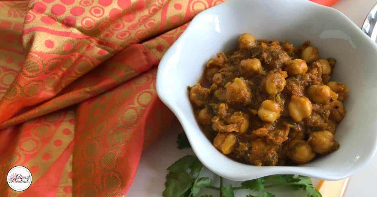 Chole Recipe - An Indian Chick Pea Curry