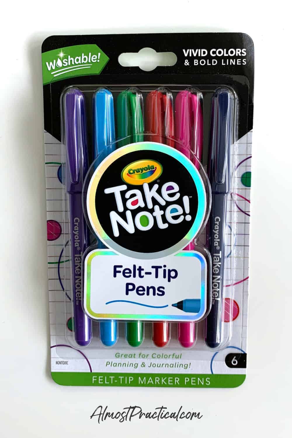 Crayola Take Note! Felt Tip Pens Review