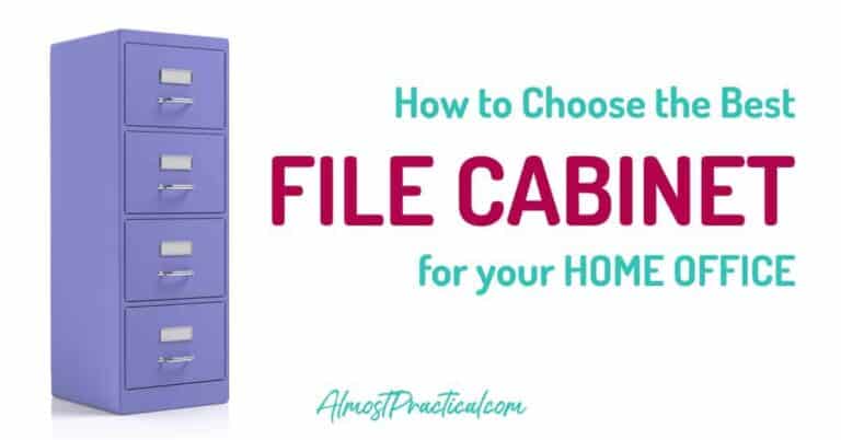 How to Choose the Best File Cabinet for Your Home Office