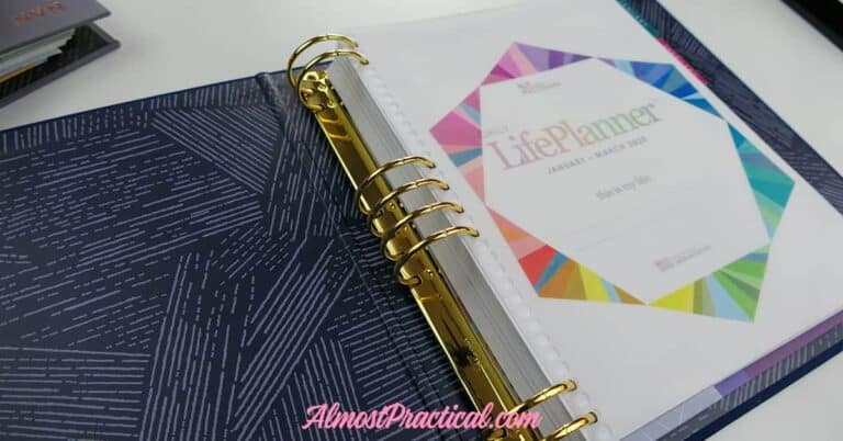 Erin Condren LifePlanner Binder Review
