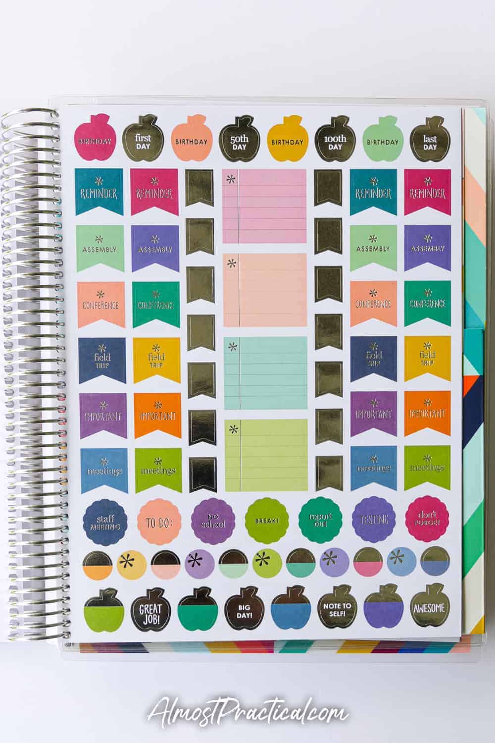 Erin Condren Teacher Planner Review 2020-2021