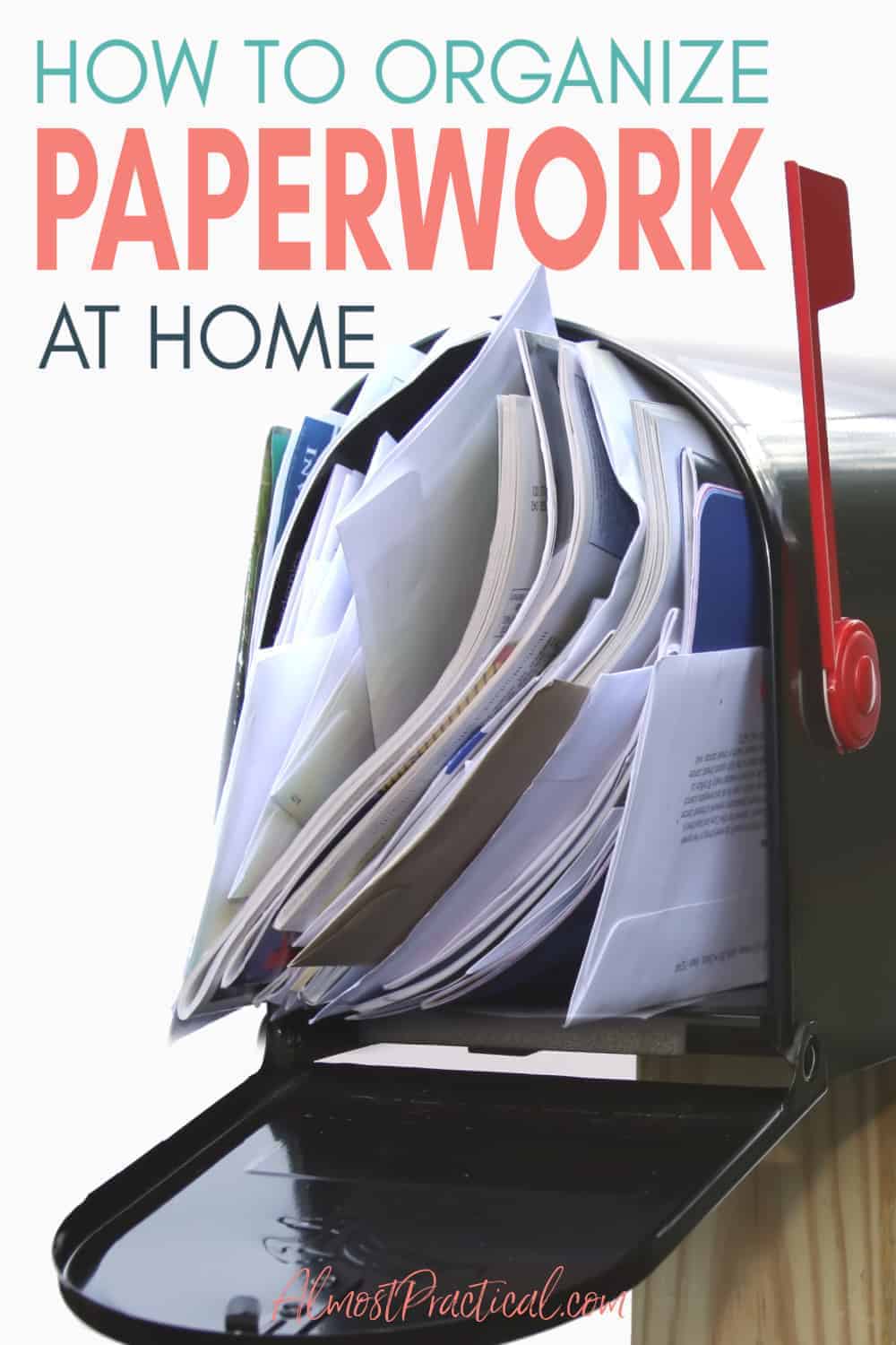 Paperwork Organization Guide - How to keep your papers organized at home.