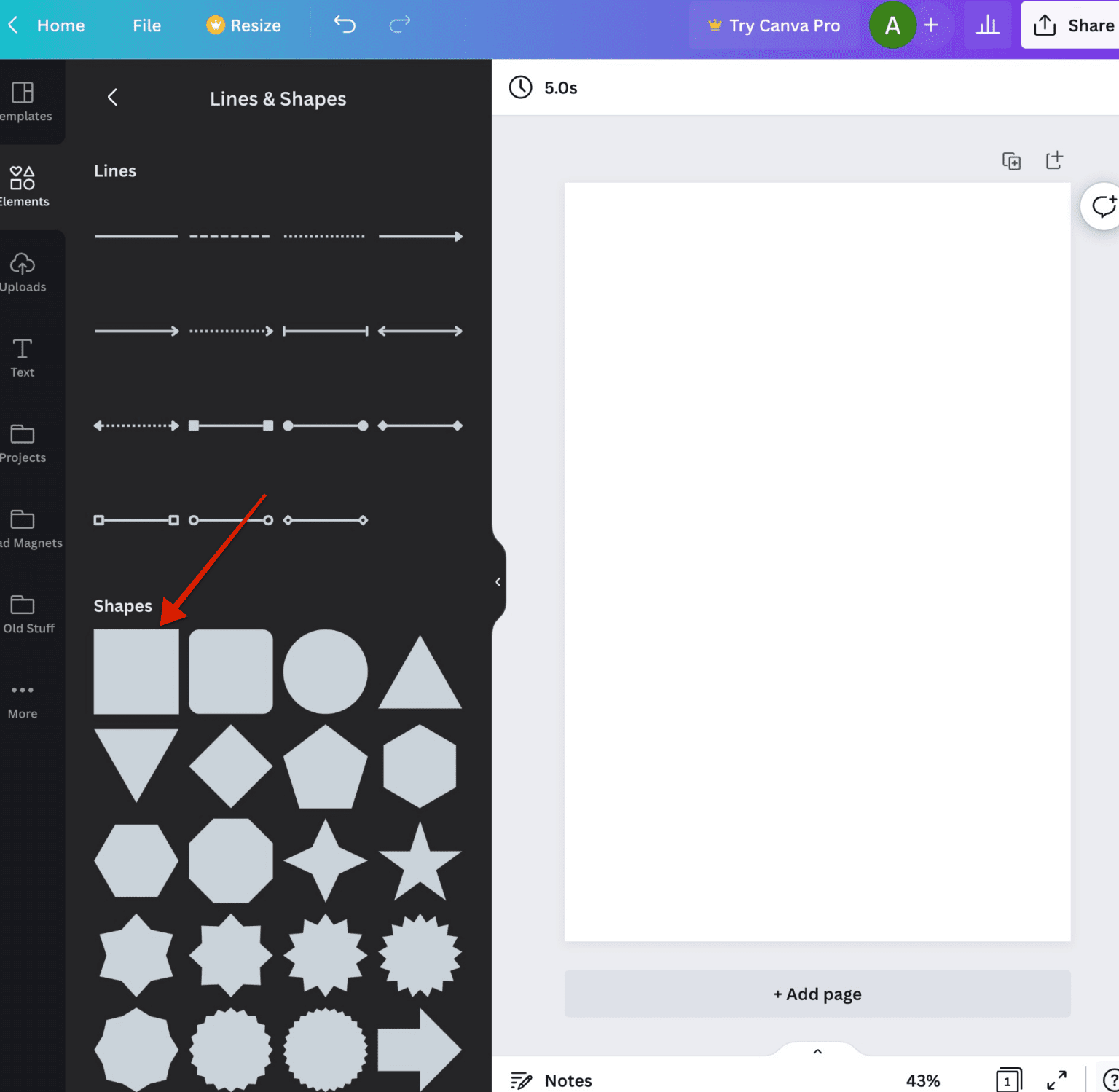How to Create a Thin Rectangle in Canva - New Tutorial for 2024!