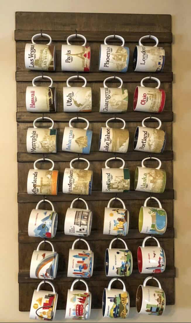 9 Fabulous Coffee Cup Organizer Ideas - Almost Practical