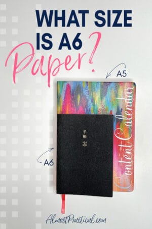 What Size is A6 Paper?