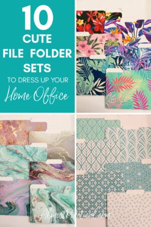 10 Cute File Folders to Make Paperwork Fun - Almost Practical