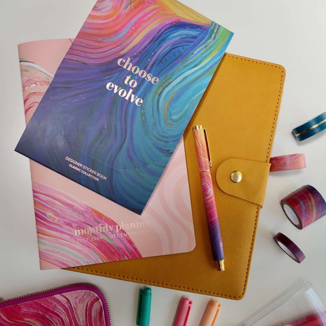 Erin Condren A5 Ring Agenda Review 2024-2025