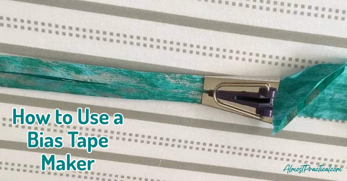How to Use a Bias Tape Maker