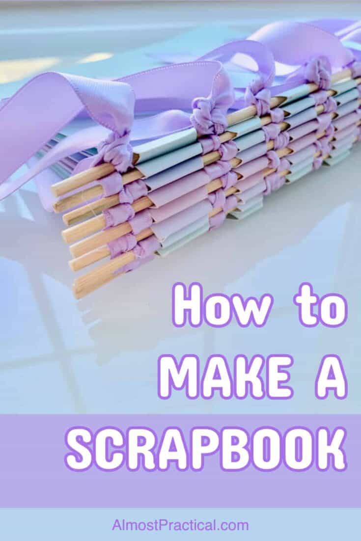 How to Make a Scrapbook - Actually Make the Book Itself